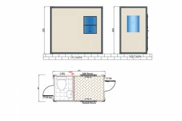 Portable Guard House | Prefab Security Guard Houses